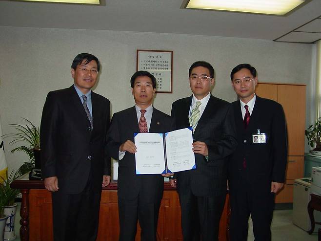 교육인적자원부 다울소프트와 티칭메이트 교수학습시스템 학교보급사업 양해각서 교육인적자원부