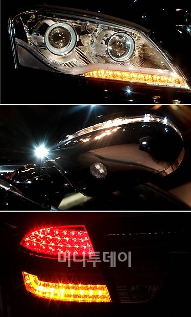 사진 뉴체어맨 W의 화려한 Led