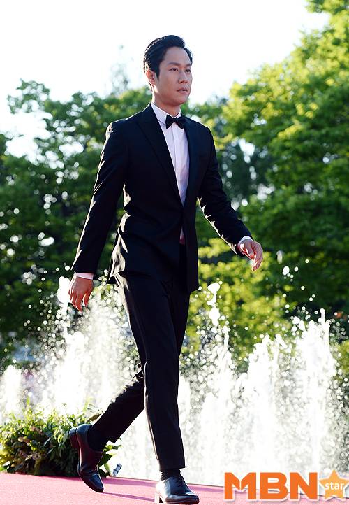 정우 '턱시도 입고 멋지게~' [MBN포토]