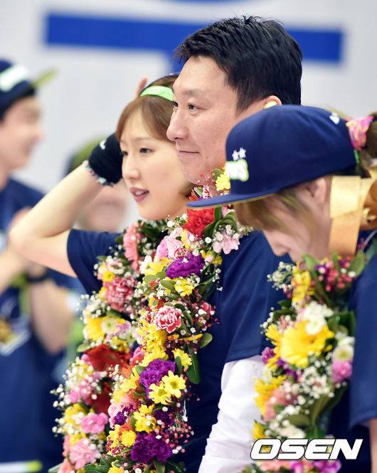 사진 현대건설 양철호 감독내가 바로 우승팀의 사령탑