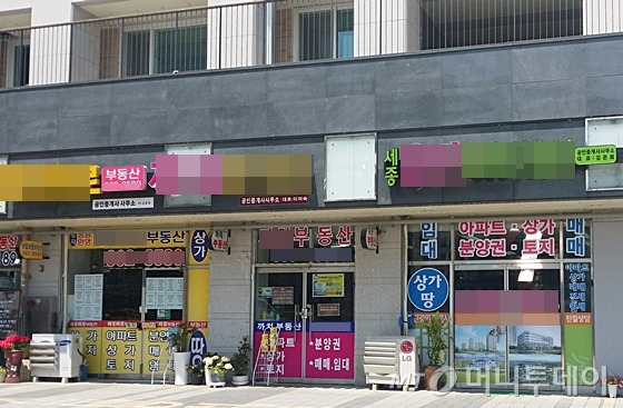 세종시 공인중개업소 개점휴업밤잠 못이루는 주민들도