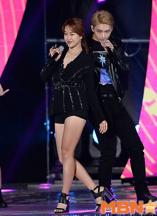 백지영 '섹시 디바의 매끈 각선미' [MBN포토]