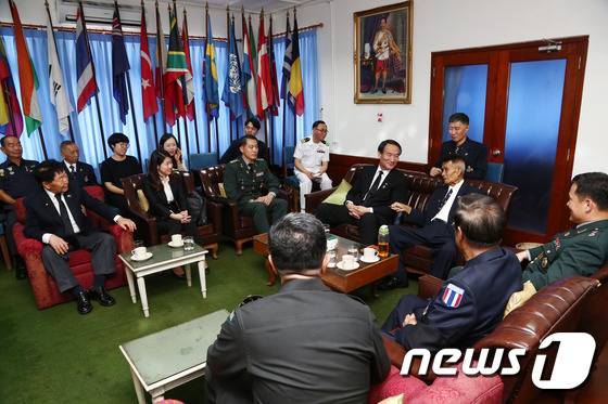 국가보훈처장 태국 한국전참전협회 방문