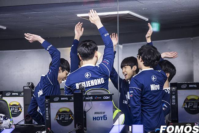 오버워치 Apex 루나틱하이 패패승승승으로 시즌 첫 승