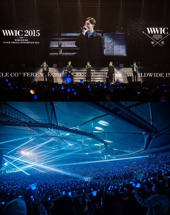 위너, WWIC 2015 성료..한중일 3만 1500명 열광