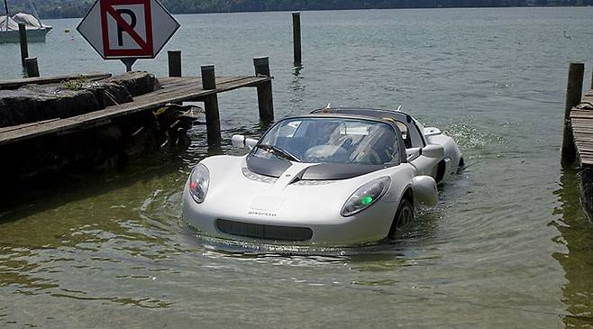 최초의 시판용 잠수 자동차는 '린스피드 스쿠바 (Rinspeed sQuba) (하) | 글로벌오토뉴스
