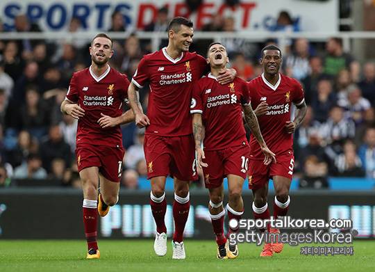 [EPL 7R] '쿠티뉴 원더골' 리버풀, 뉴캐슬 원정서 1-1 무.. 4위 도약 실패