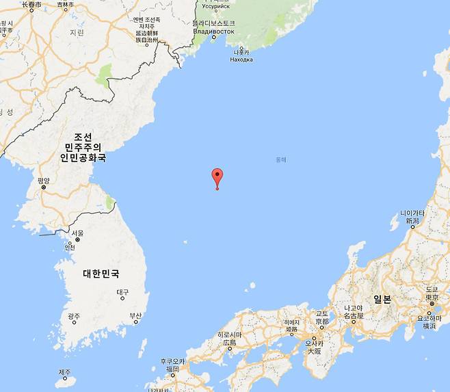 동해에서 중국 어선 전복사고13명 사망