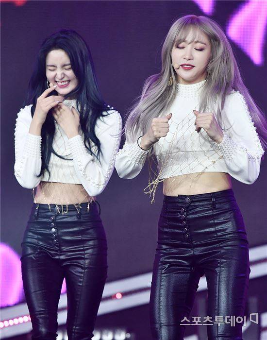 [ST포토] EXID 정화는 왜..?