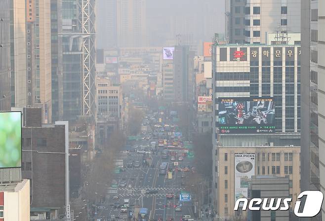 경기 남부·동부·중부권에 초미세먼지주의보