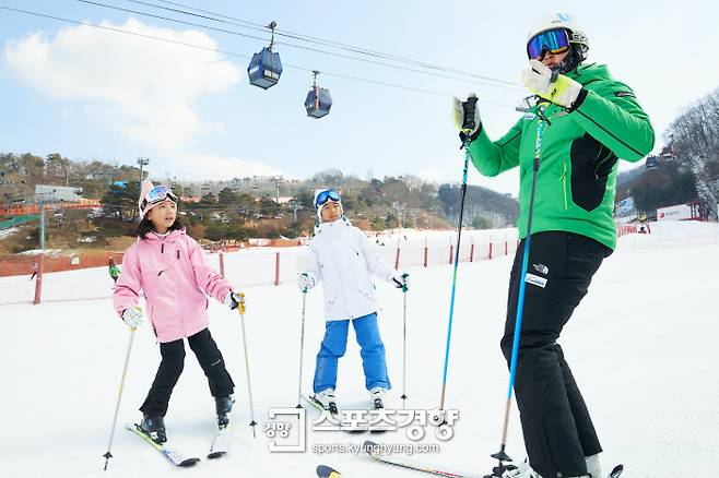 스키와 영어 두 토끼 잡으려면 비발디파크 스키월드로 가라