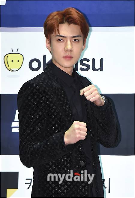 Md화보 이런 거 잘 못해요엑소 세훈 포즈 취하다 급 민망