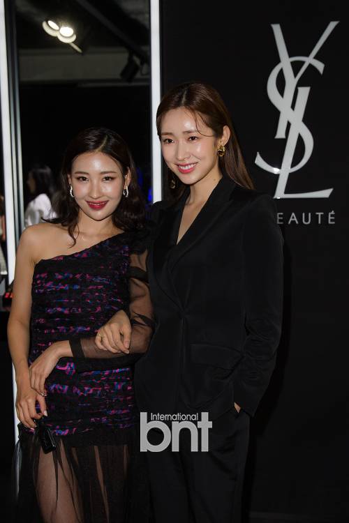 Bnt포토 이사배 차정원 입생로랑 뷰티 행사 참석한 뷰티여신들