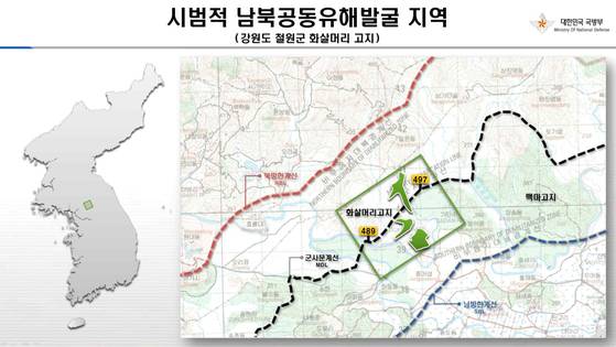 남북 공동 유해발굴 사업 왜 화살머리고지서 하나