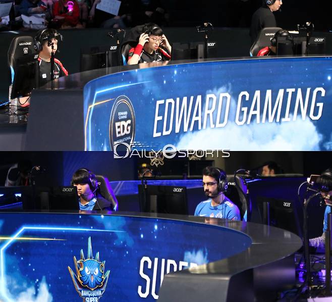 [롤드컵] EDG 순항..슈퍼매시브는 G2 제치고 B조 선두로(종합)