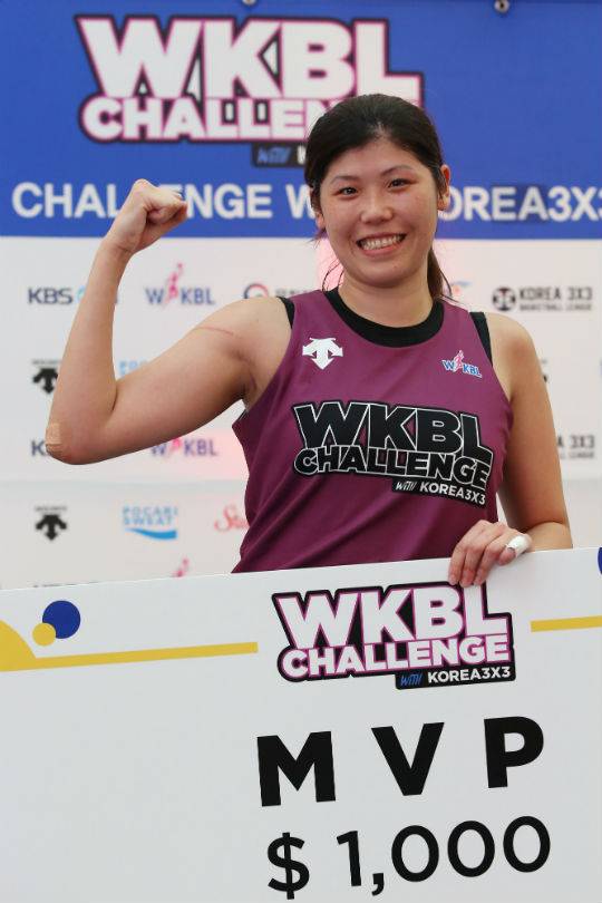 [WKBL 3X3] '대회 MVP' 마이 이시카와, "마지막 골 넣어서 기쁘다"