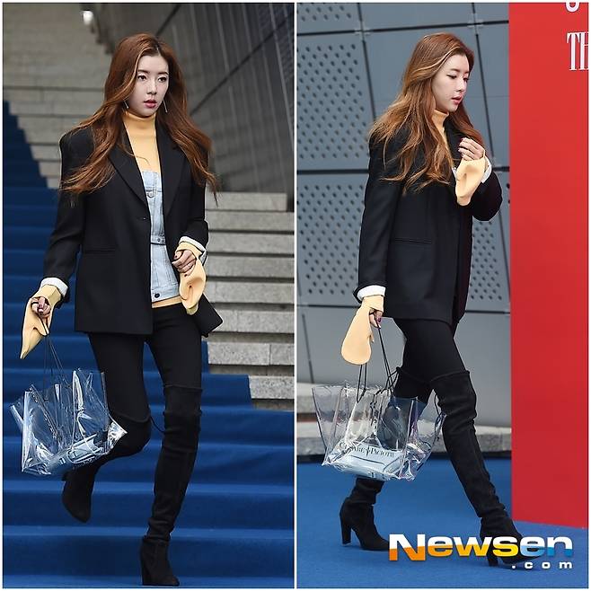 박한별 패션위크 시선 싹쓸이하는 미모 포토엔hd화보