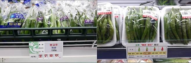 고추 매운맛 4단계 구분한다농산물 표준규격 개정