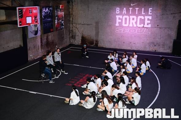 [배틀포스] WKBL 레전드가 만들어준 추억 하나, 웃음꽃 만개했던 여자부