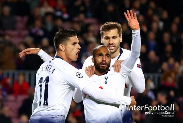 [UCL POINT] 포체티노의 '승부수', 라멜라-모우라 투입→16강 확정골