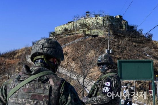 포토 군사합의 시범철수 고성 Gp 외부 공개