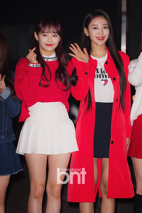 Bnt포토 이달의소녀 츄 이브 러블리 레드홀릭