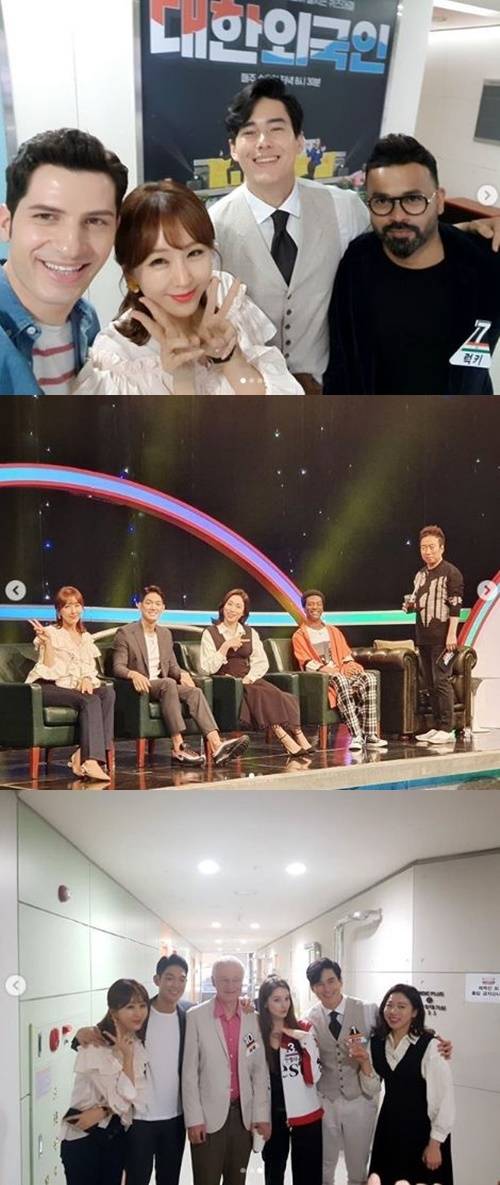 한영 대한외국인 출연 인증샷 촬영하는 내내 설레고 재밌었어요 M★sns