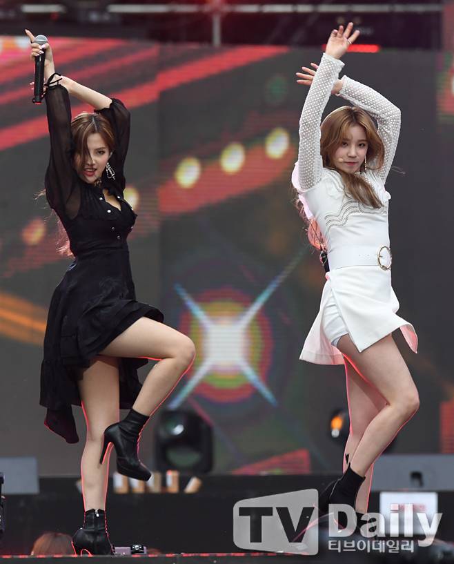 Td포토 여자 아이들 소연 우기 치명적인 섹시미 드림콘서트