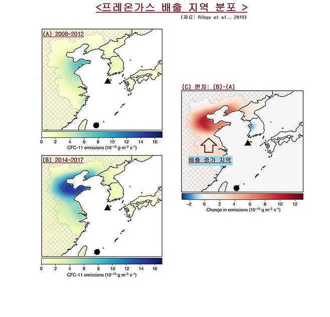 취재파일 오존층 회복에 찬물 끼얹는 중국사용 금지된 프레온가스 연평균 7천 톤 배출