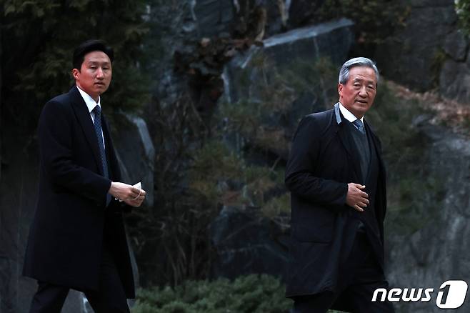 고 정주영 현대그룹 명예회장 19주기현대家 청운동에 집결