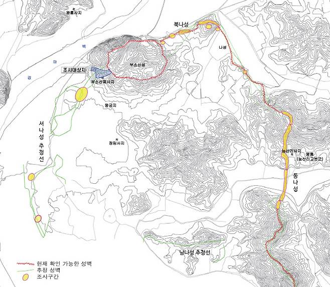 세계유산 부여 나성의 서나성 존재여부 밝혀내나