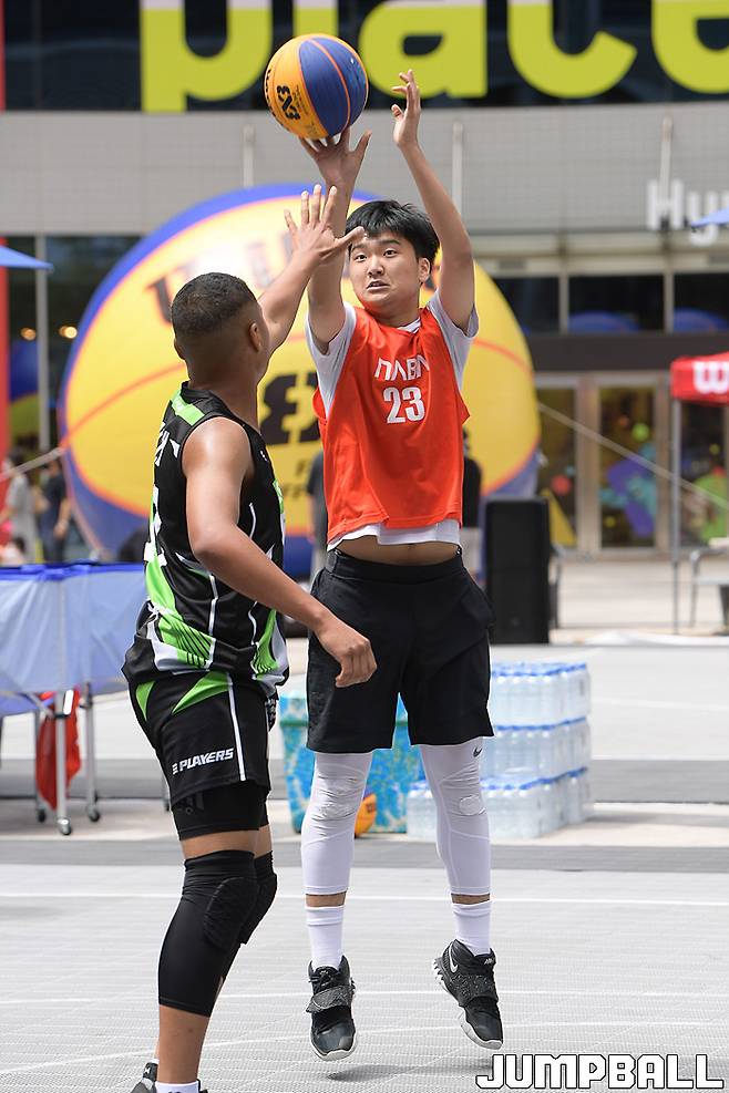 [JB포토] 슛시도하는 U18 바바파파팀