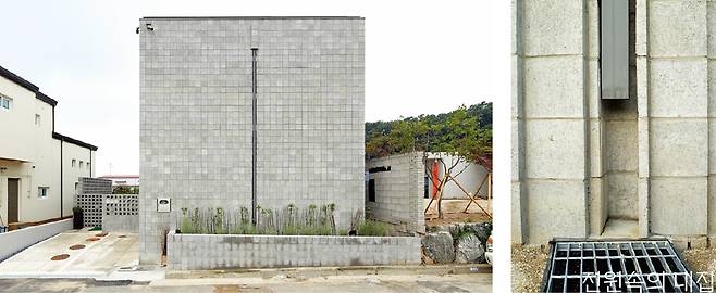 전원주택 시공 시 필수 자재 빗물받이 시스템