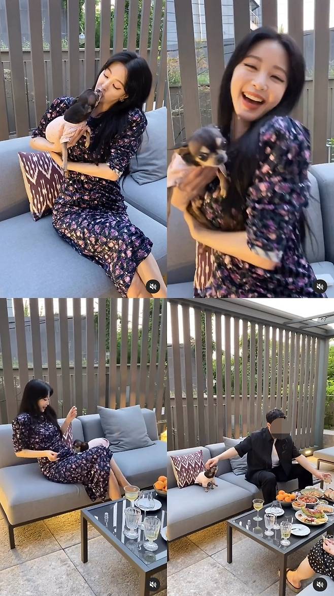 한예슬 ♥10살 연하 남친과 럭셔리 가든 파티 배경음악은 Fxxx You