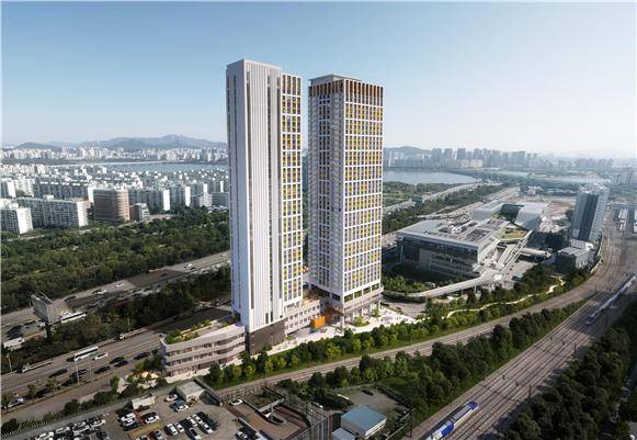 노량진역 인근에 43층 고밀개발 역세권청년주택2025년 입주