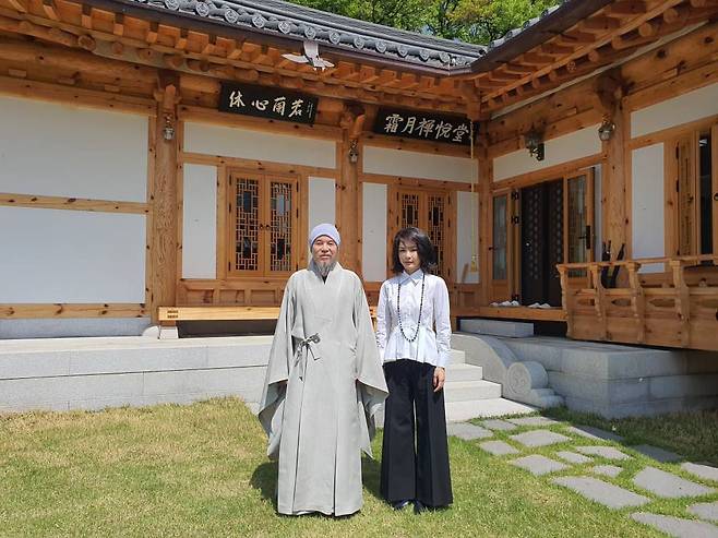 김건희 대표 봉은사도 재방문 자승 스님과 비공개 면담