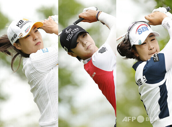 파운더스컵 3r서 희비 엇갈린 전인지·박성현·김아림 Lpga