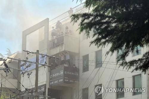 대구 변호사사무실 방화 사망자 7명 모두 일산화탄소 중독사