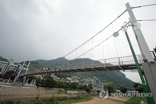 춘천시 의암호변 출렁다리·야간조명 추진관광 콘텐츠 확충
