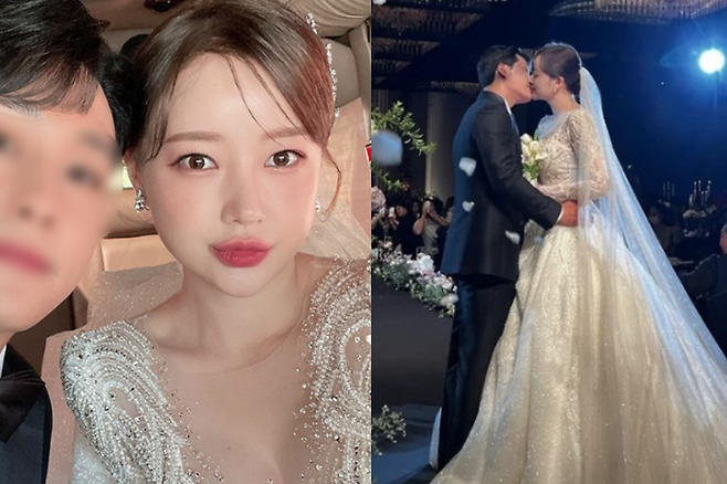 18일 깜짝결혼♥한 유명 아이돌출신 여배우결혼식 현장 공개 어썸클