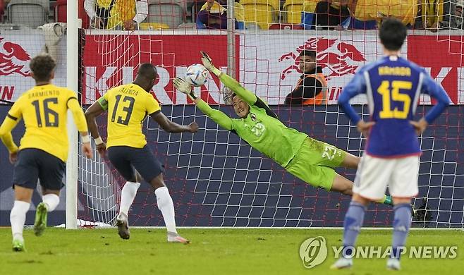 일본 축구 에콰도르와 0 0 무승부이란도 세네갈과 비겨