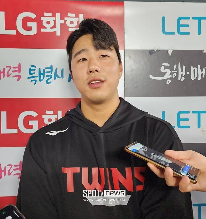 현수 형이 제발 변화구 던지지 말래요정우영이 보여준 투심 부심 Spo 인터뷰