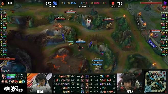 롤드컵 투데이 Mvp Tes의 모든 계획을 망가트린 표식
