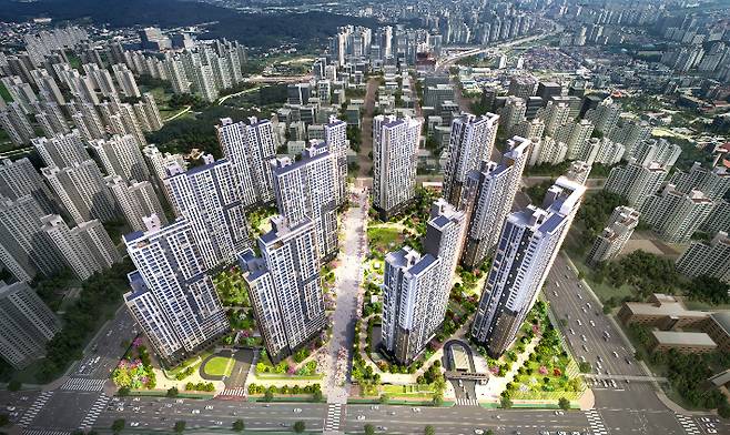 대전 유성구 도안2단계에 도안 우미린 트리쉐이드 분양
