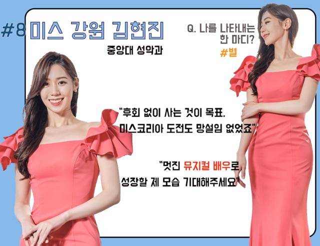 2022 미스코리아 당찬 매력 빛나는 본선 진출자 ⑦~⑨