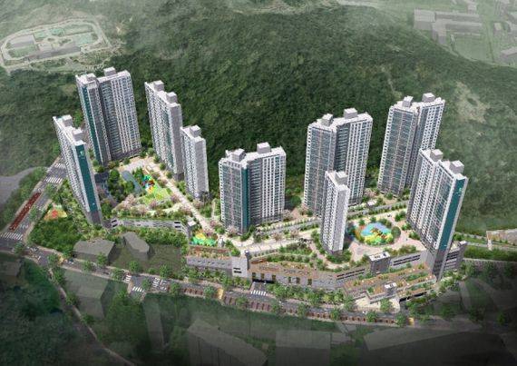 부산 명장공원 일대 1600여세대 아파트 들어선다
