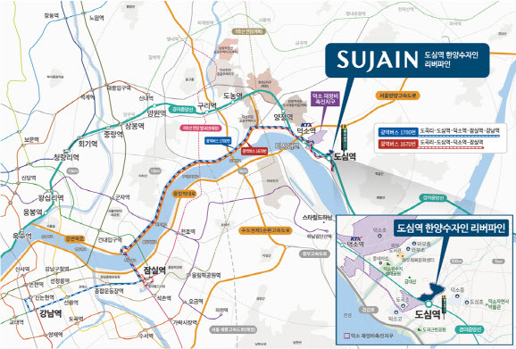 서울·한강 바로 옆 남양주 덕소 `도심역 한양수자인 리버파인` 12월 분양
