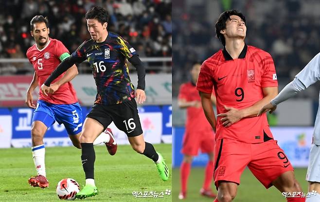 안정환 우루과이전 황의조 대신 조규성 나올 수도