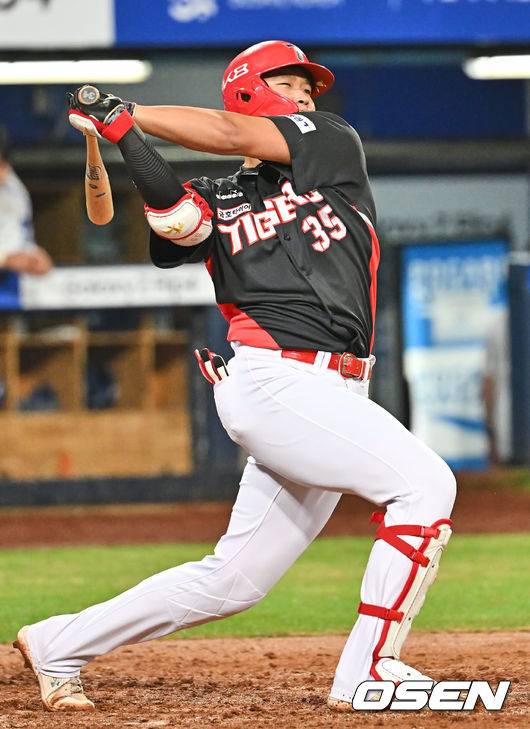 ‘김석환 3홈런+하재훈 2홈런’ 질롱, 24안타 7홈런 폭발…23-11 난타전 승리→2연승