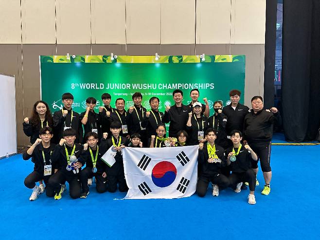 역대 최고 성적 韓 우슈 세계청소년선수권대회 대성공